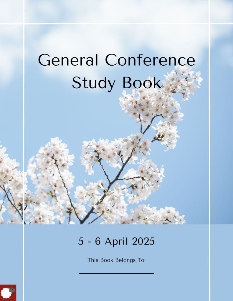 Free Downloadable April 2025 General Conference Study Books – Seeking ...